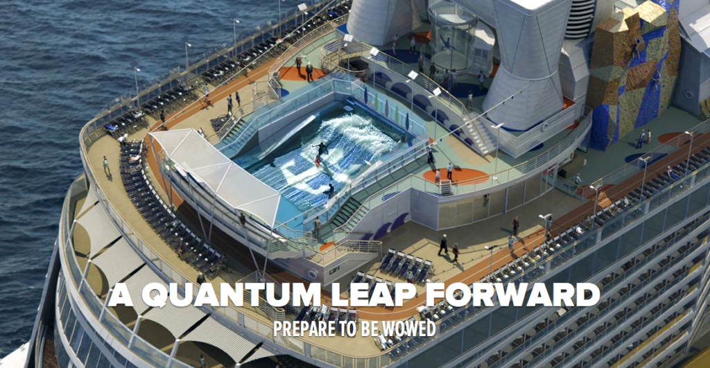 A legend at Sea - RCCL takes a Quantum leap with FlowRider - FlowRider ...